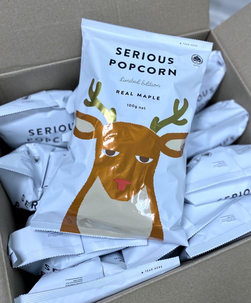 Serious Popcorn – Real Maple (100g) – Fresh Collective